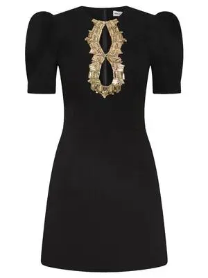 Rebecca Vallance Alexandrite Mini Dress - Black