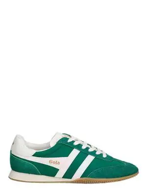 Gola Sprinter Suede Panelled Sneakers - Green