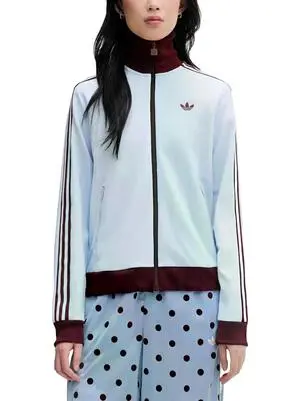 Adidas Side-stripe Track Jacket - Blue