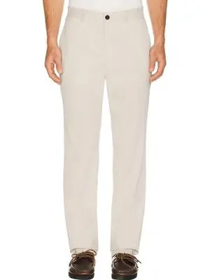 Theory Standard Pant In Good Linen - Silver Cloud