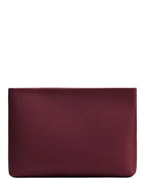 Cuyana Medium Zipper Pouch - Cherry