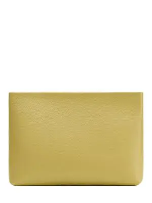 Cuyana Medium Zipper Pouch - Lime