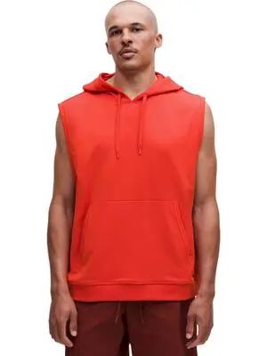 Lululemon Sleeveless Performance Hoodie - Cherry Ember