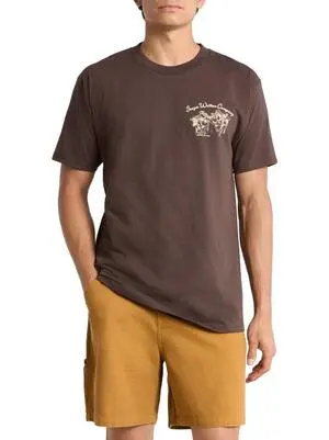 SEAGER CO Los Rios Graphic T-shirt - Java