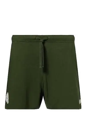 Stone Island X New Balance Drawstring Cotton-jersey Shorts - Juniper