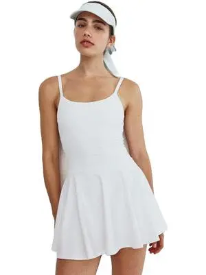 H&m Softmove™ Tennis Dress - White