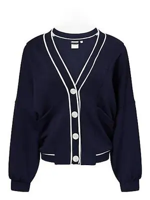 Varley Decker Off-court Jersey Cardigan - Navy