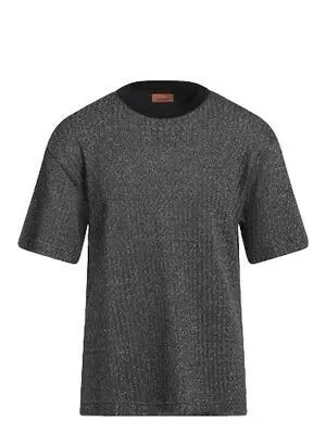 Missoni Short Sleeve Crewneck Sweater - Grey