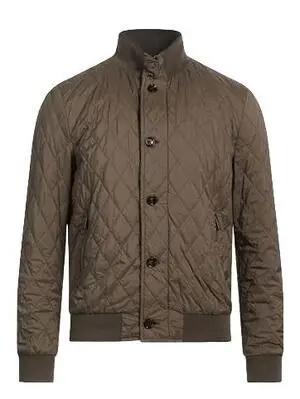 MOORER Quilted Puffer Jacket - Grey