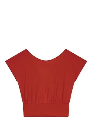 MARIANNE BY MARIE JORDANE Juno Organic Cotton Tee - Red