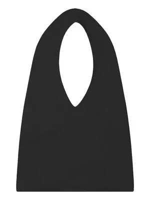 MARIANNE BY MARIE JORDANE Nico Pointelle Knit Top - Black