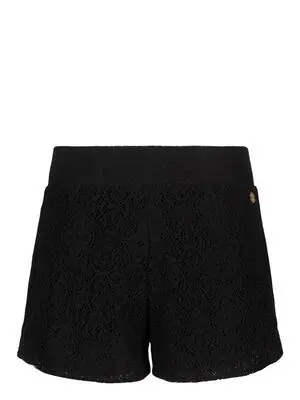 MARIANNE BY MARIE JORDANE Mathis Crochet Shorts - Black
