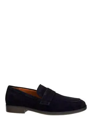 VAGABOND SHOEMAKERS Troy Suede Penny Loafers - Blue