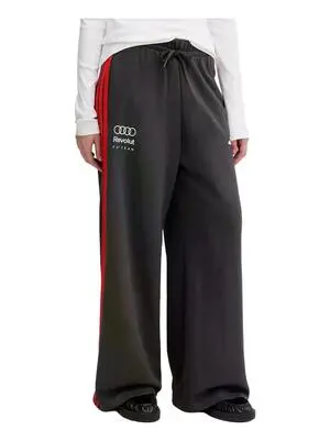 Adidas Audi Revolution F1 Team Logo Track Pants - Grey