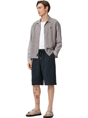 ALLSAINTS Taiko Relaxed Fit Shorts - Black