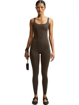Nike Skims Matte Corset Bodysuit - Brown