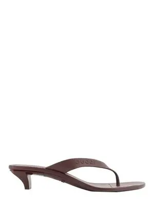Gucci Vittoria Rubber Flip-flop Sandals - Multicolor