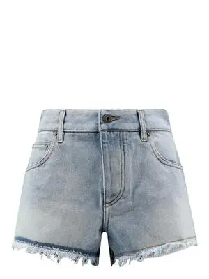 Loewe LOEWE Paula's Ibiza Denim Shorts Multicolor
