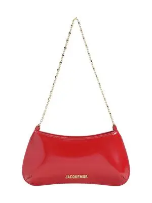 Jacquemus Le Petit Bisou Chaine Handbag - Red