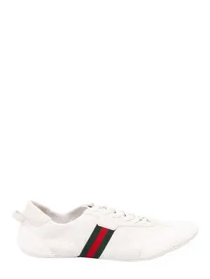 Gucci Calf Leather Lace-up Sneakers - Multicolor