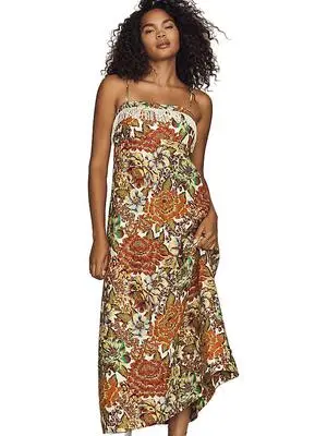 ALEMAIS ALÉMAIS Lana Linen Midi Dress