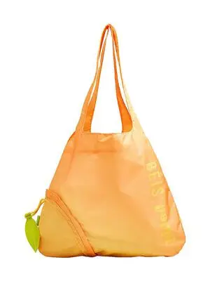 BEIS X Poppi Reusable Shopping Tote - Mango