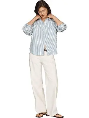 FRAME The Saturday Low Rise Straight Jeans - Shell