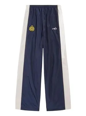 Balenciaga Cotton-blend Technical Trousers - Blue