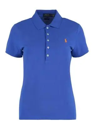 Polo Ralph Lauren Slim Fit Stretch Polo Shirt - Blue