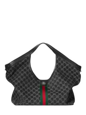 Gucci Giglio Large Tote Bag - Black