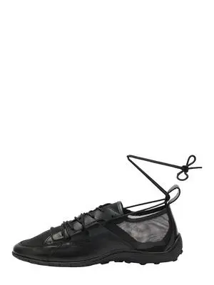 SAMSØE SAMSØE Saastra Mesh Lace-up Shoes - Black