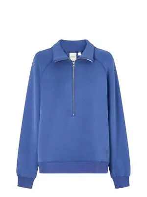 Varley Half-zip Long-sleeved Sweatshirt - Blue