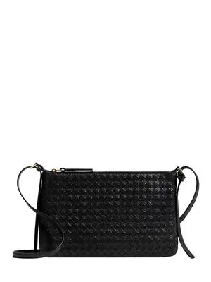 Bottega Veneta Intrecciato Piccolo Pouch - Black