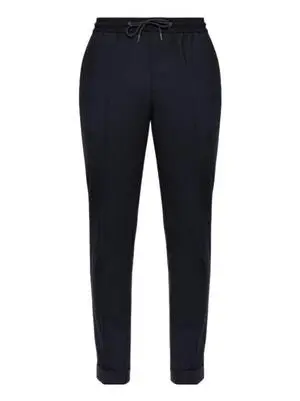 Paul Smith Drawstring Cuffed Pants - Black