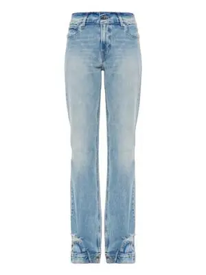 HAIKURE Flora High-rise Flare Jeans - Blue