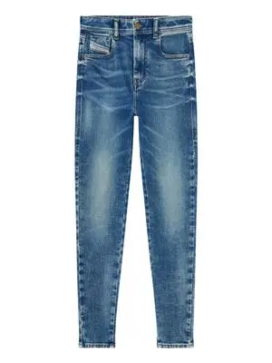 DIESEL® 1984 Slandy-high Skinny Jeans - Medium Blue