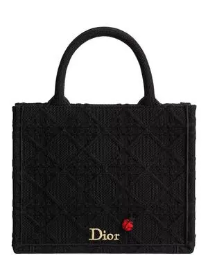 Dior Book Tote Small Tote Bag - Black