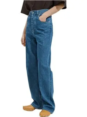 Bottega Veneta Wide Leg Jeans - Medium Blue