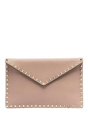 Valentino Garavani Valentino Garavani Rockstud Foldover Top Envelope Pouch No