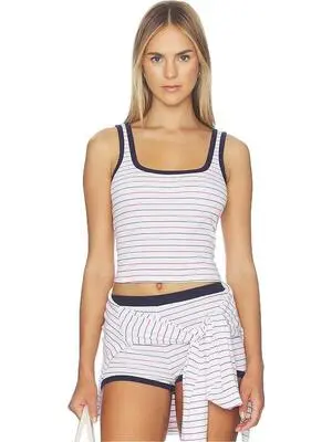 LOVERS AND FRIENDS Striped Tank Top - Multi