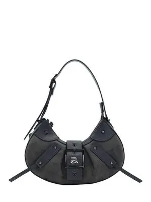 A BY ANYAH Ange Mini Shoulder Bag - Grey