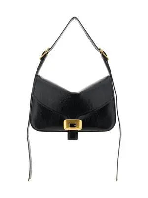Balenciaga Clicca' Medium Shoulder Bag - Black