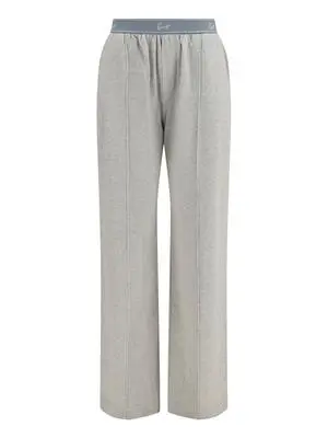 Kenzo Signature Stretch Cotton Pants - Gray