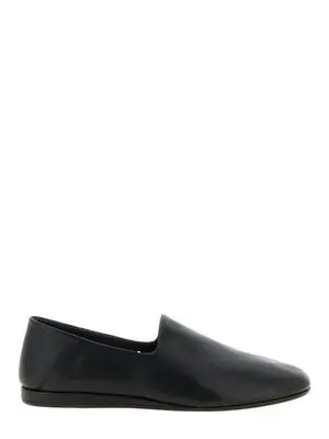 Jacquemus Les Pantoufles Leather Slippers - Black