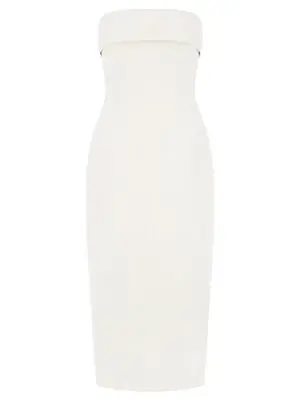 EMILIA WICKSTEAD Emilia Wickstead Keeley Strapless Duchess Satin Bridal Dress