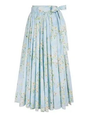EMILIA WICKSTEAD Emilia Wickstead "Little Lillie's" Printed Cotton Skirt