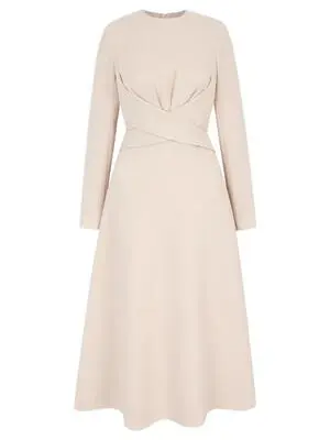 EMILIA WICKSTEAD Emilia Wickstead Elta Dress In Single Wool Crepe