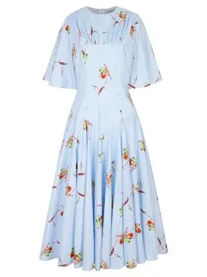 EMILIA WICKSTEAD Risabelle Dress - Blue