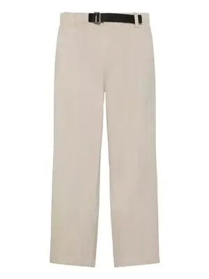 Calvin Klein Panelled Straight-leg Trousers - Neutrals