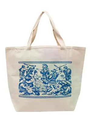 MELT Graphic Print Tote Bag - Neutrals